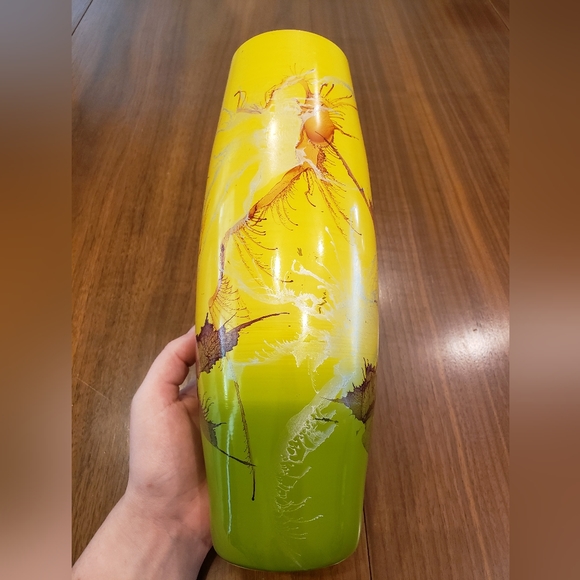 Accents | Modern Hand Painted Vase Made In Romania | Poshmark
